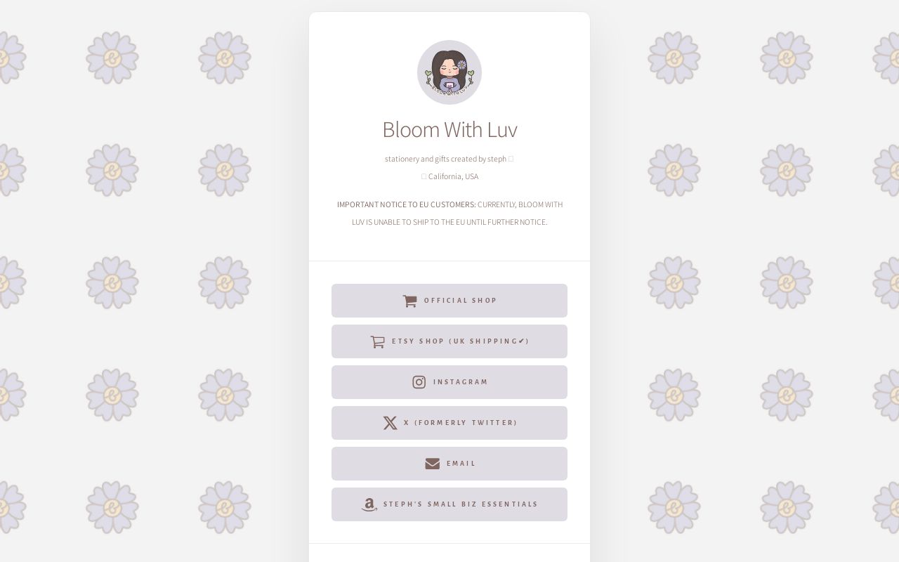 Bloom With Luv by Steph
